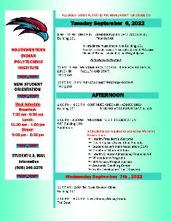 Update 9/1: Fall 22 Orientation | Southwestern Indian Polytechnic Institute